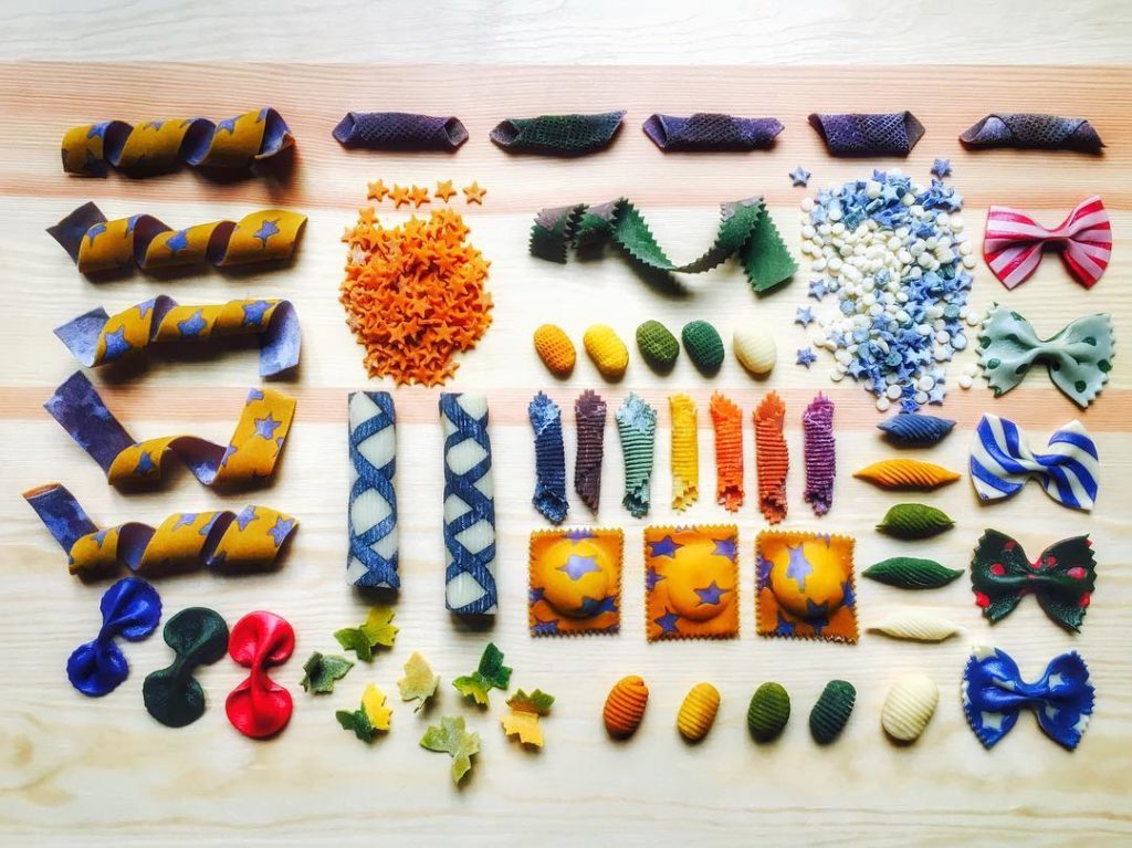 Chef Makes Delicious Colorful Pasta Using Natural Ingredients - https ...