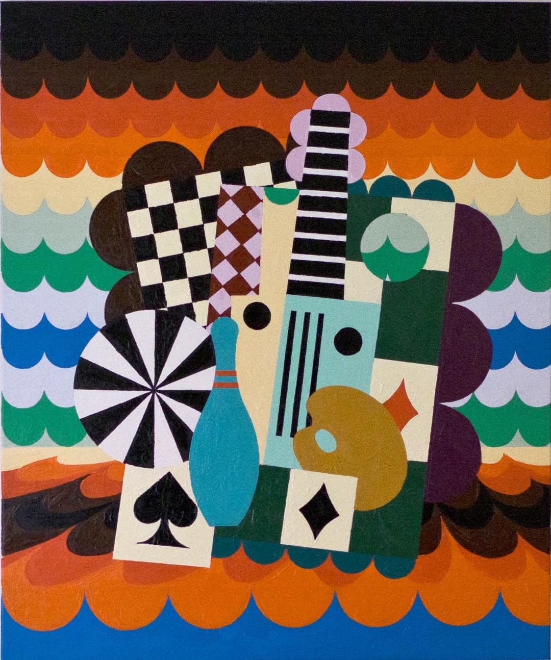 Farah Atassi Creates Colorful Paintings Inspired by Picasso - https ...