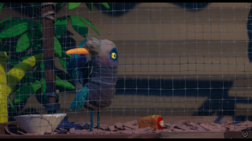 Short Stop-Motion Animation Shows How a Bird Sees the Exotic Pet ...