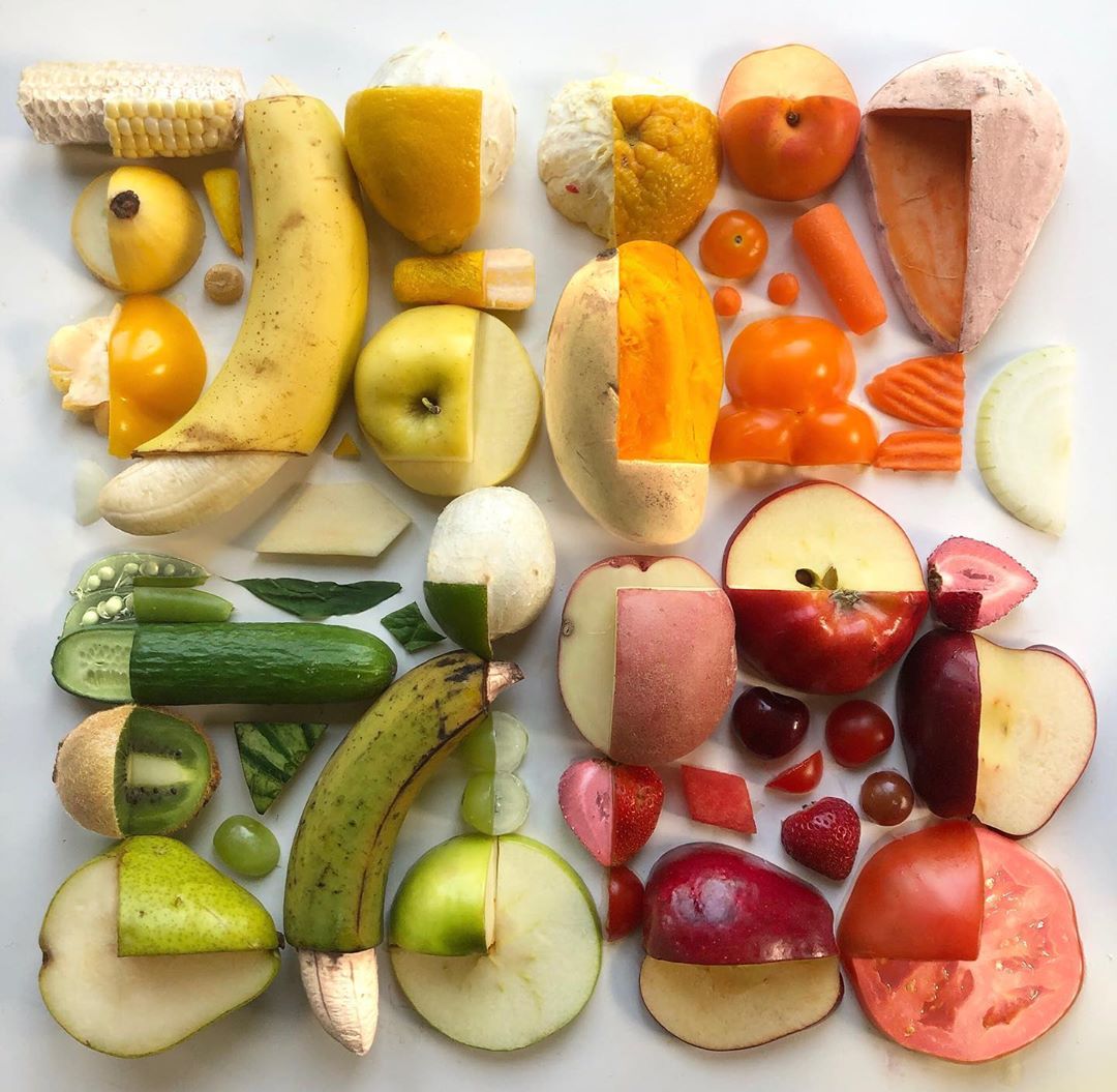 Artist Creates Colorful Patterns Using Various Foods - https ...