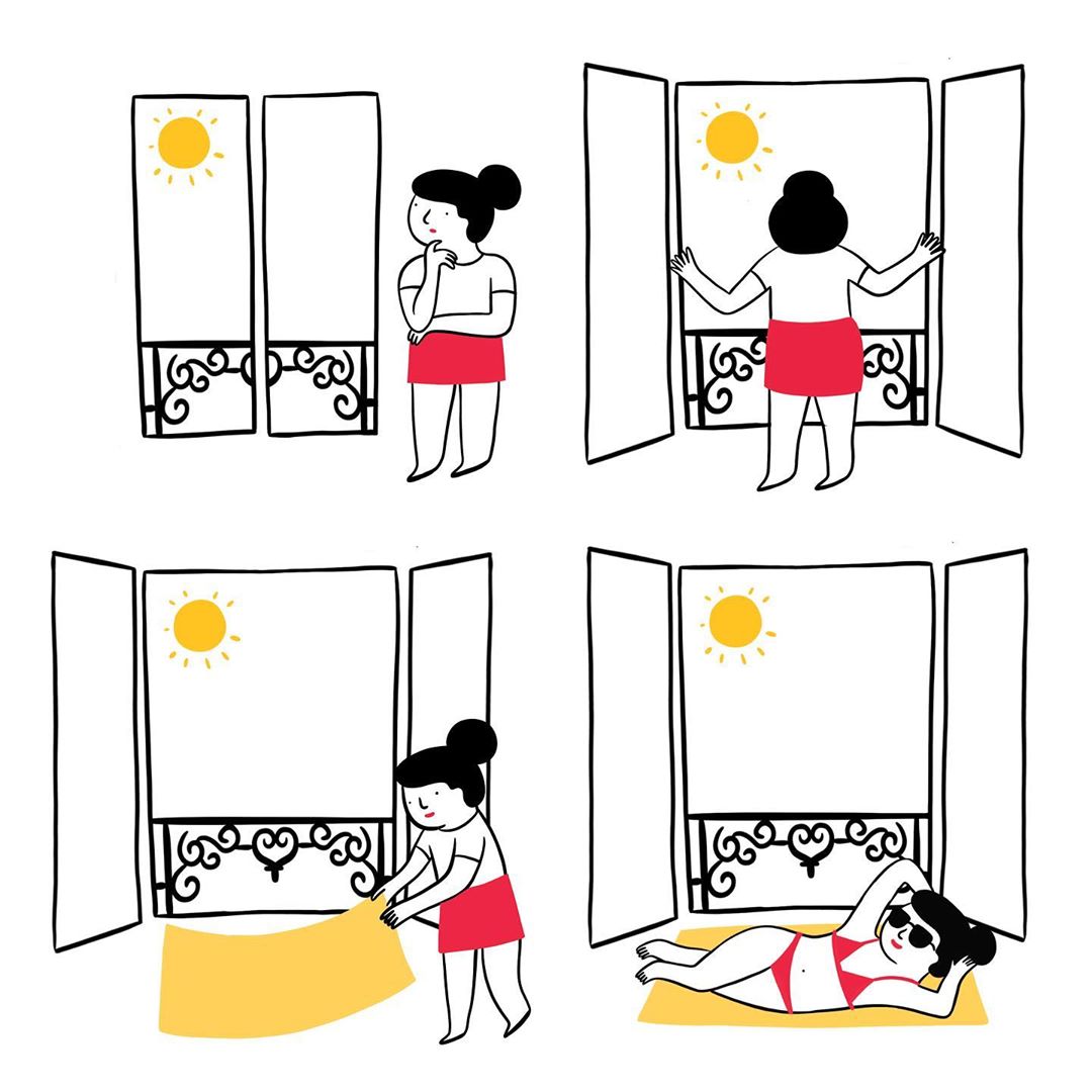 Lockdown Life According to Three Instagram Illustrators - https ...