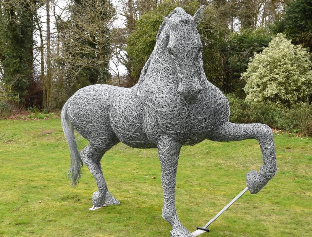 Artist Creates Stunning Animal Sculptures Using Wire - https ...