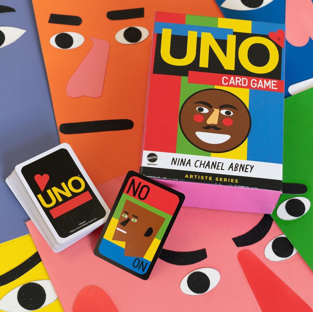 UNO Cards Get a New and Exciting Design by Nina Chanel Abney - https ...