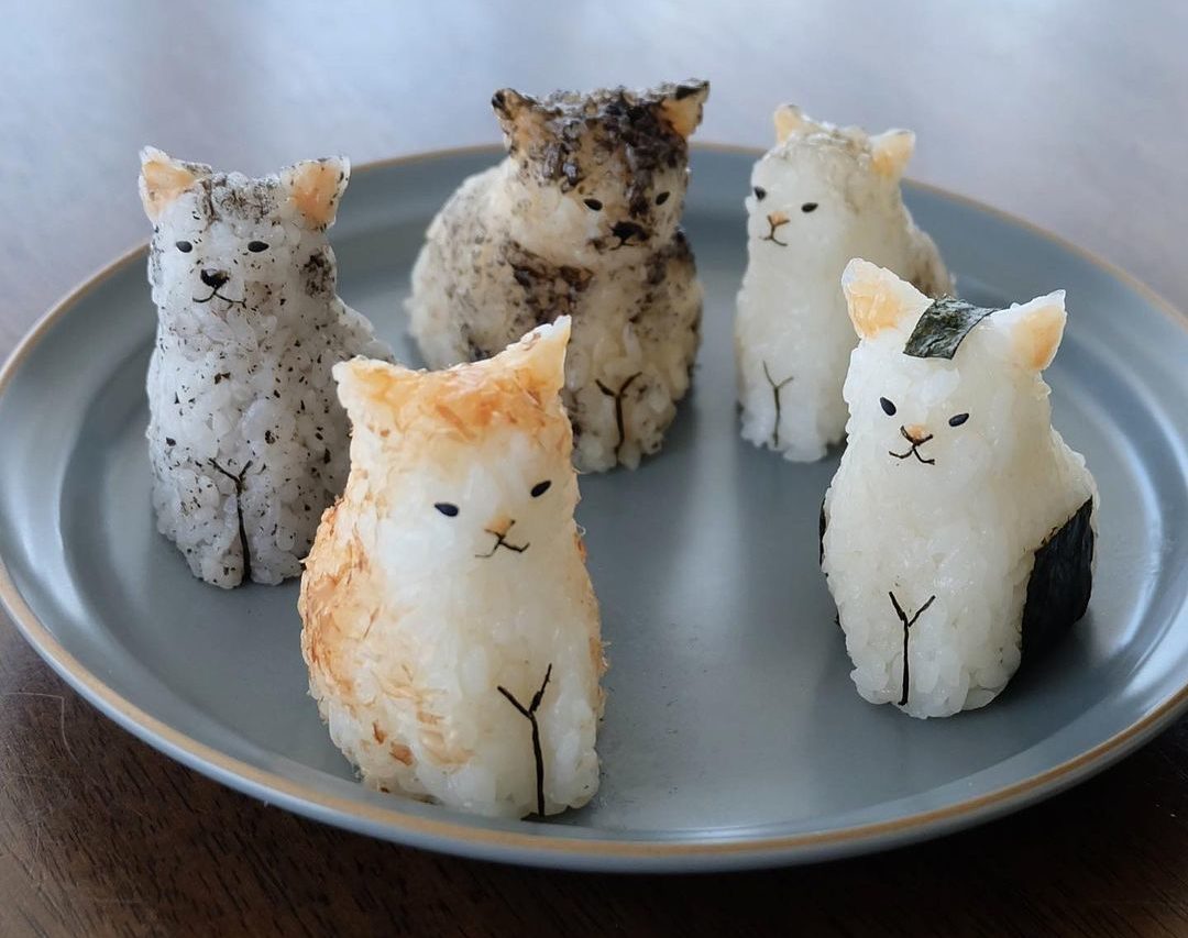 Adorable Rice Ball Figurines You'd Feel Sorry to Eat - https ...