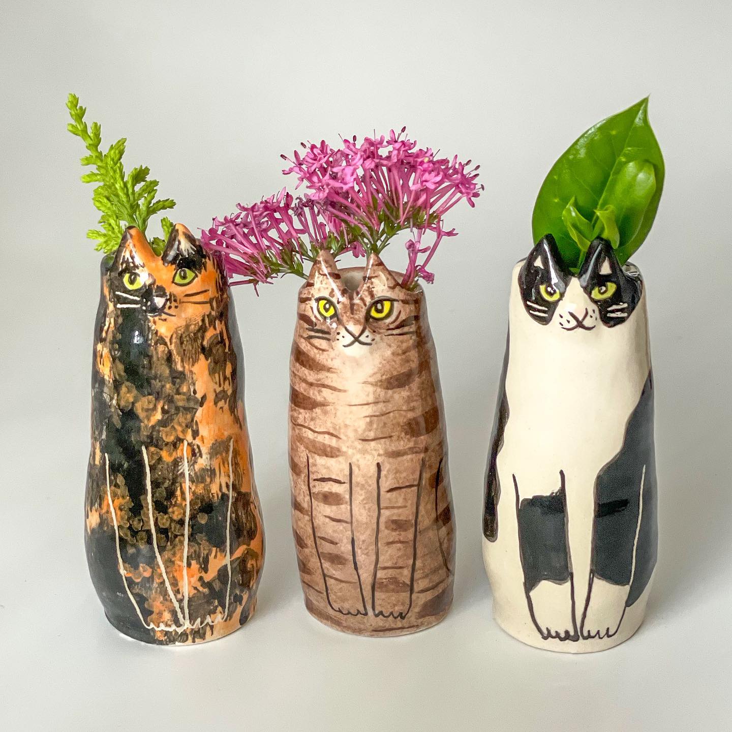 Dóttir Studio is Creating Quirky and Purrfect Cat Vases - https ...