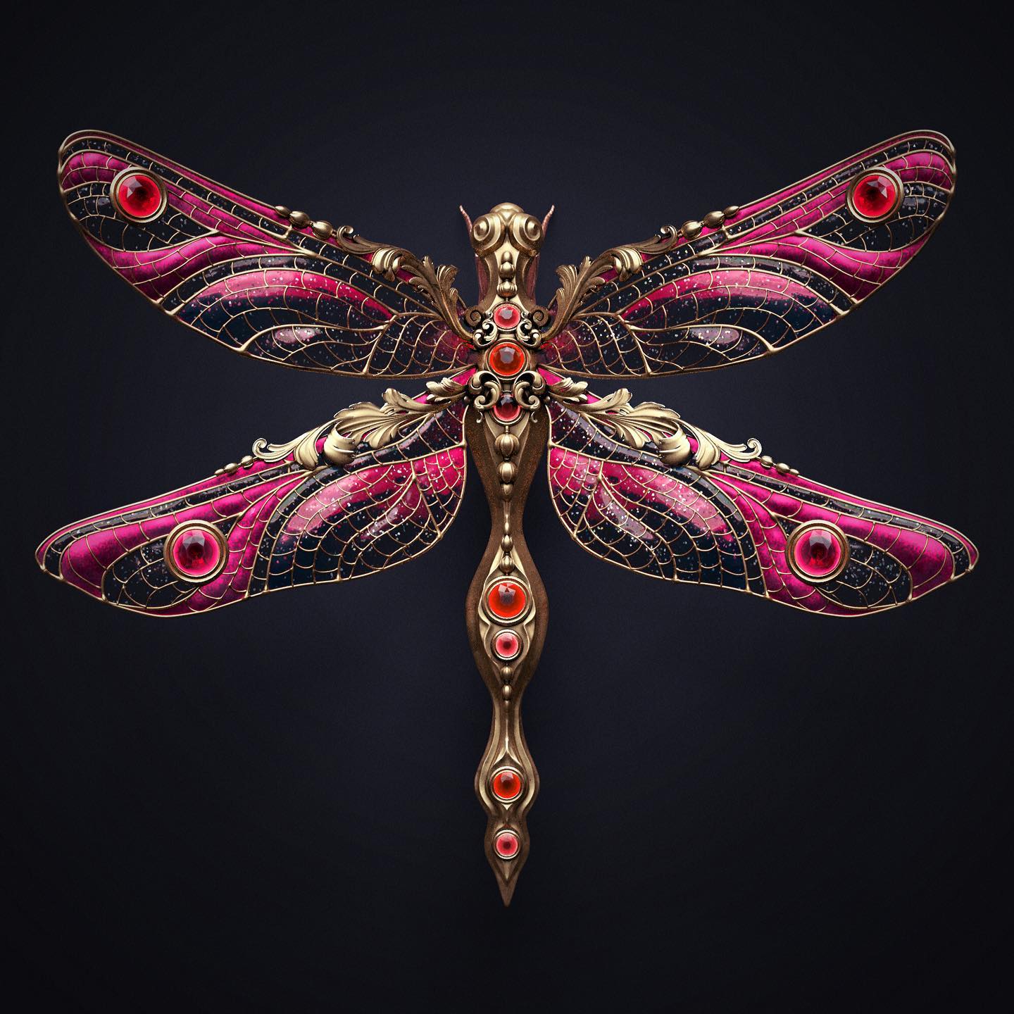 Sasha Vinogradova Creates Impressive Digital Illustrations of Insect ...
