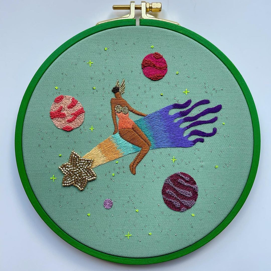Irem Yazicia is Creating the Most Surreal Embroidery Art - https ...