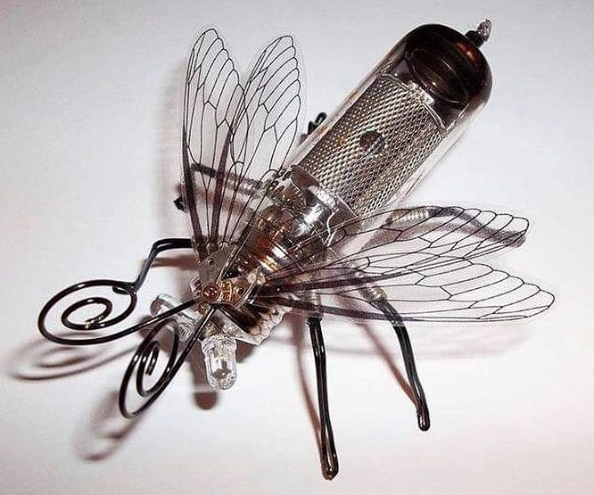 Denise Humphrey Repurposes Broken Watches and Light Bulbs Into ...