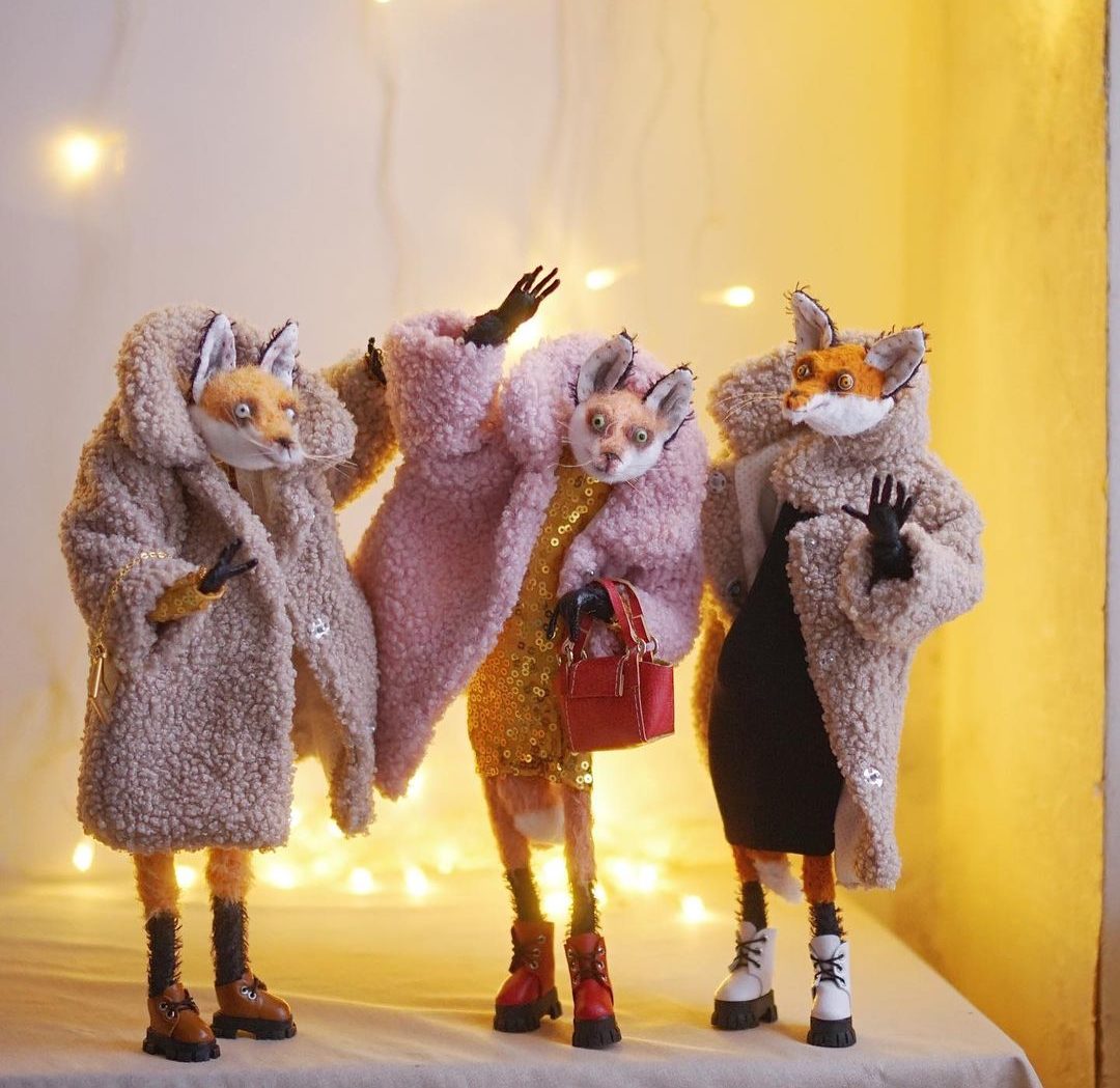 Russian Duo "Good and Strange" is Crafting the Quirkiest Animal Dolls ...