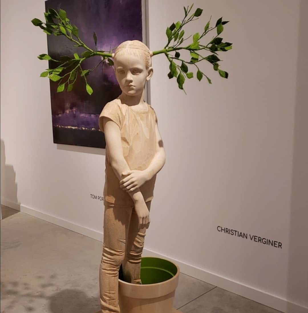 Christian Verginer’s Sculptures Capture Human Connection With Nature ...