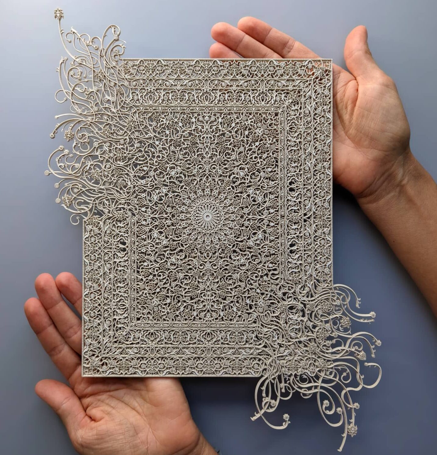 Impressive Pattern and Ornamental-Inspired Paper Sculptures by Studio ...
