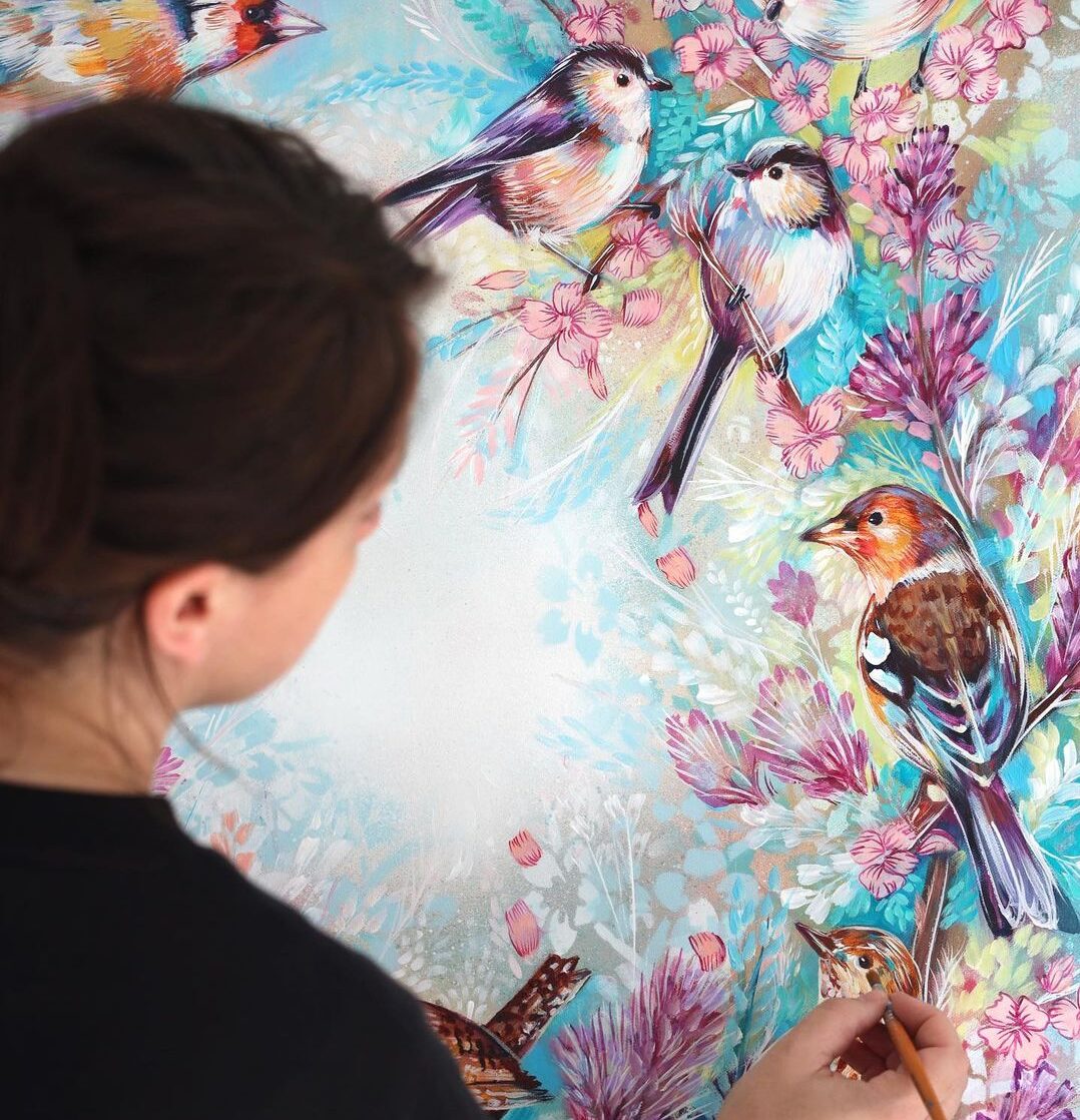 Sian Storey Paints Colorful, Hyper-Realistic Birds - https ...