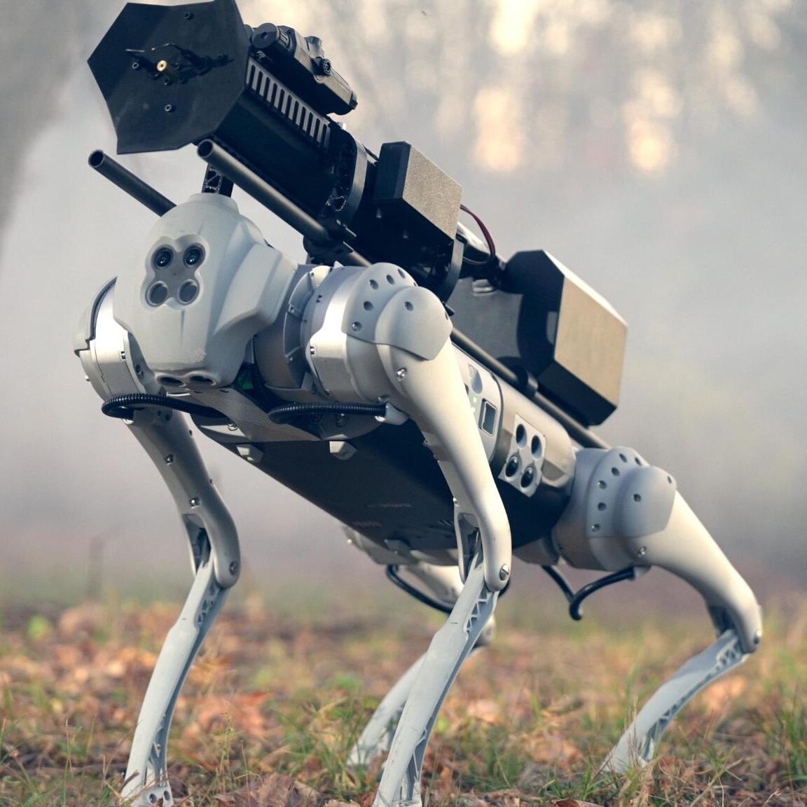This Company Just Created a Robot Dog Equipped With a Flamethrower ...