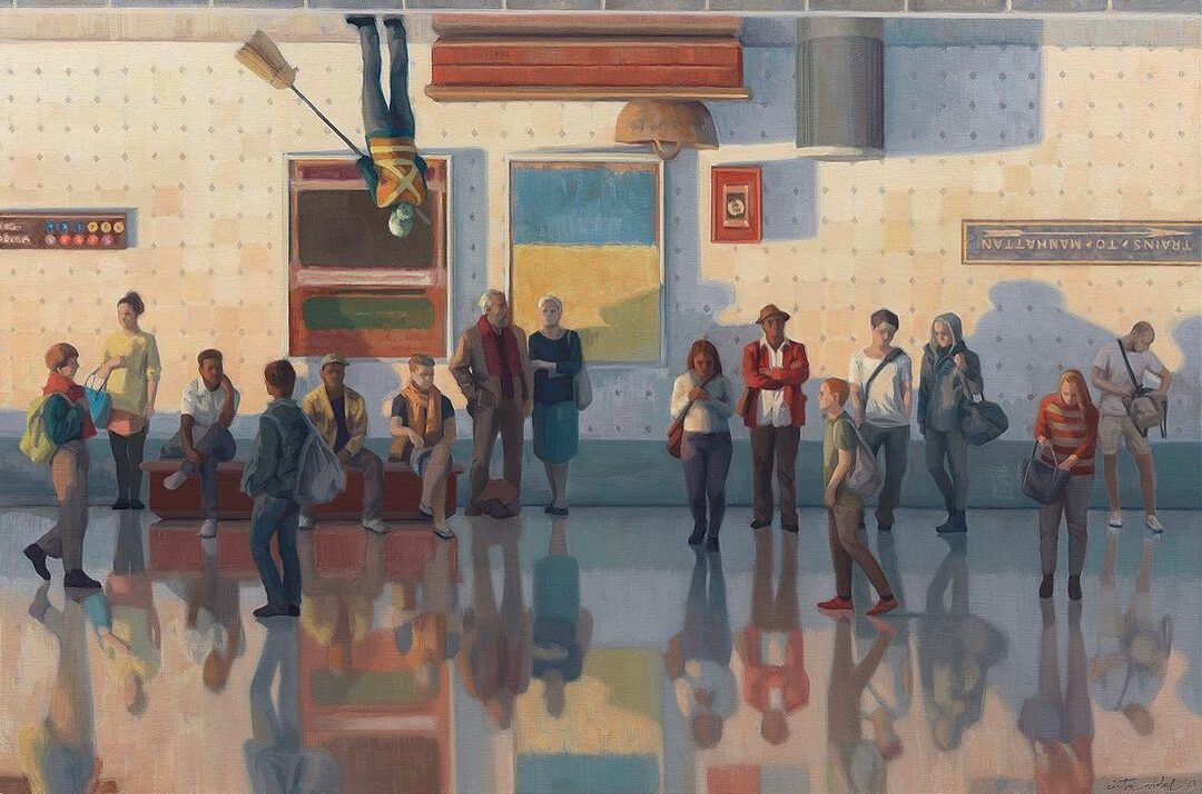 Cinta Vidal’s Intriguing Paintings Show Interior Spaces in Parallel ...