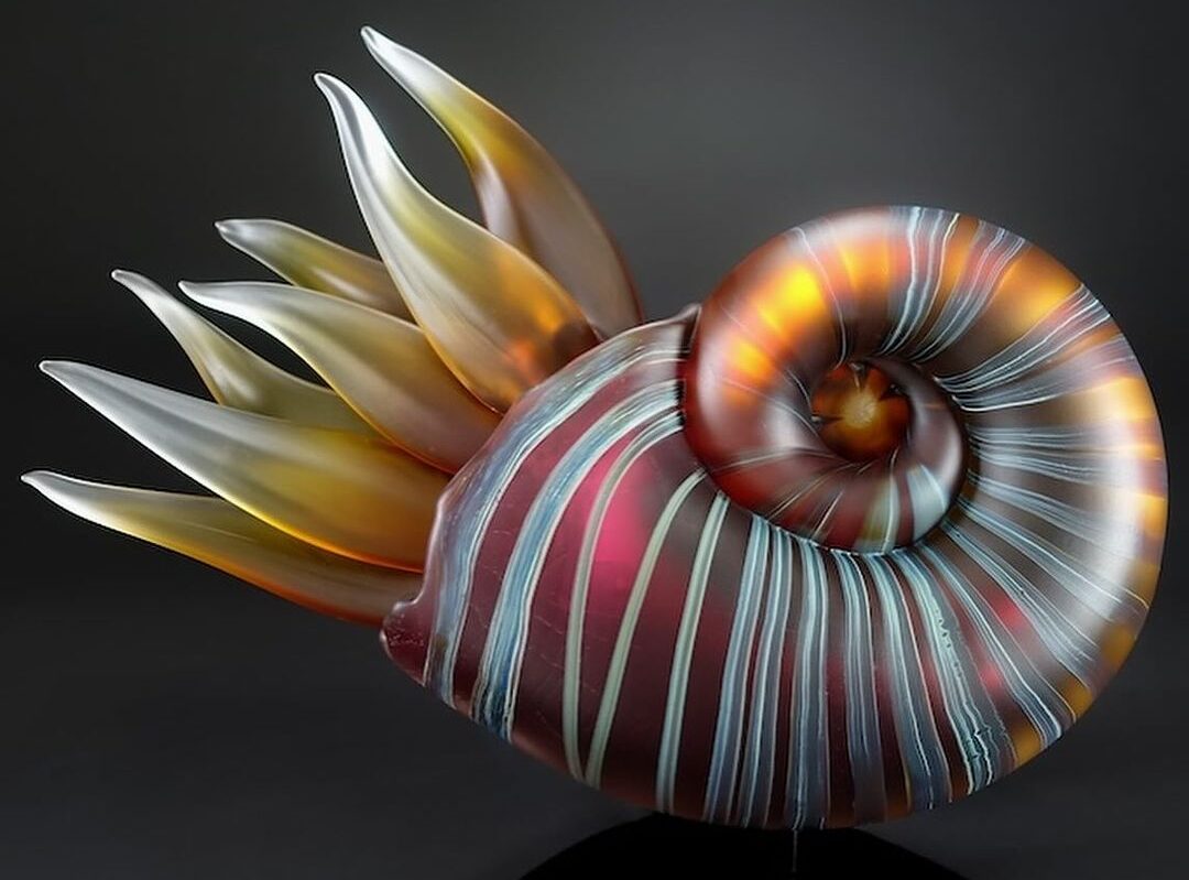 Artist Makes Glass Sculptures of Extinct Marine Animals - https ...